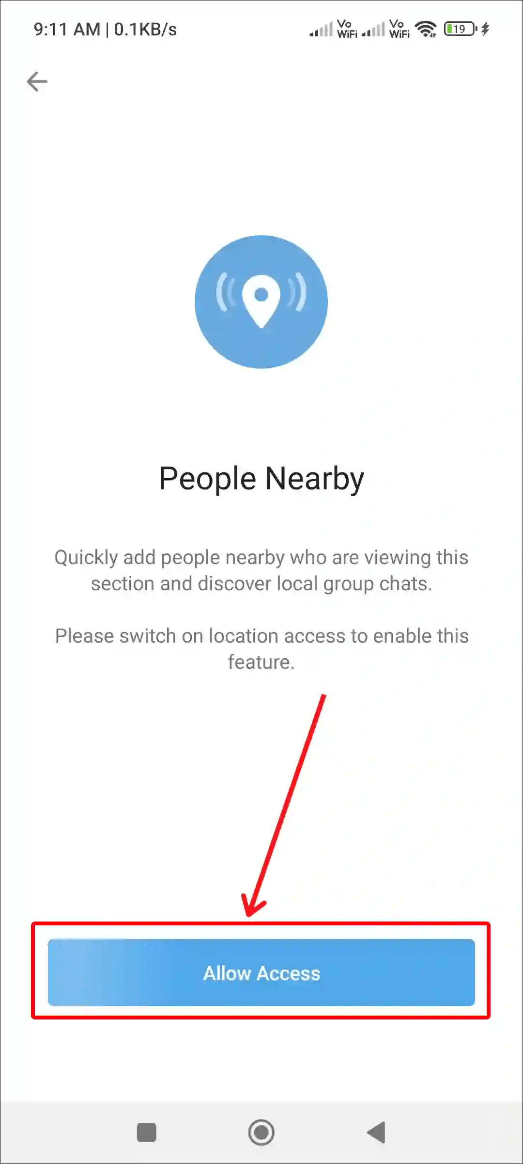 How to See Telegram Users Close By
