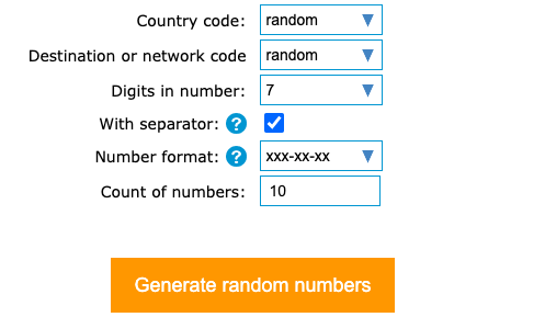 Best Random Phone Number Generators in 2024