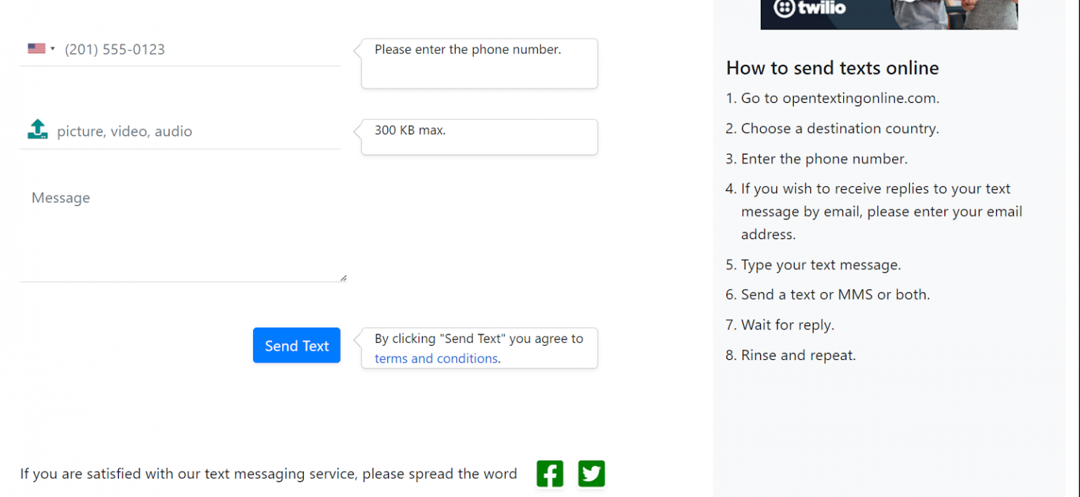 How to Send Free SMS Online Without Registration 2025: 9 Methods
