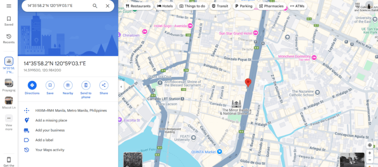 How to Find Location by Latitude and Longitude in the Philippines