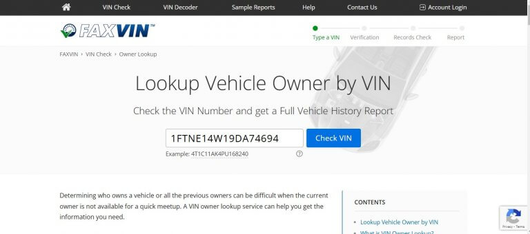 How to Find Car Owner with VIN Number