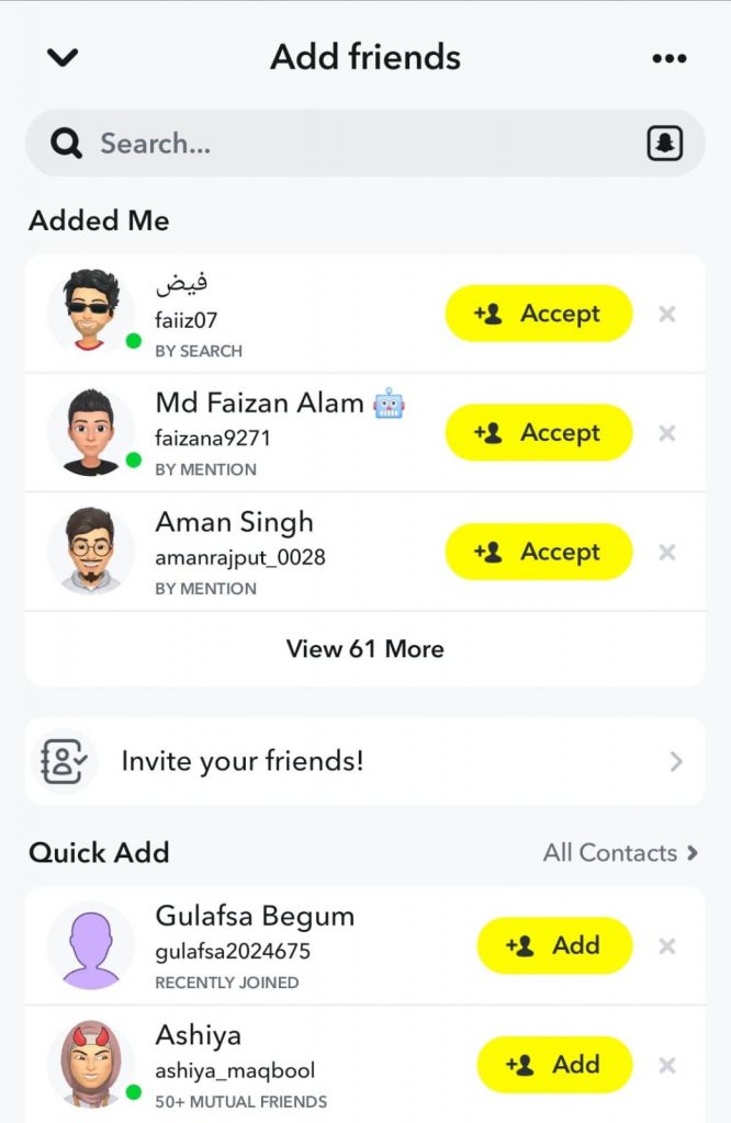 How to Find Someone's Profile on Snapchat