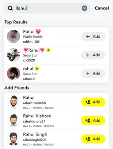 How to Find Someone's Profile on Snapchat