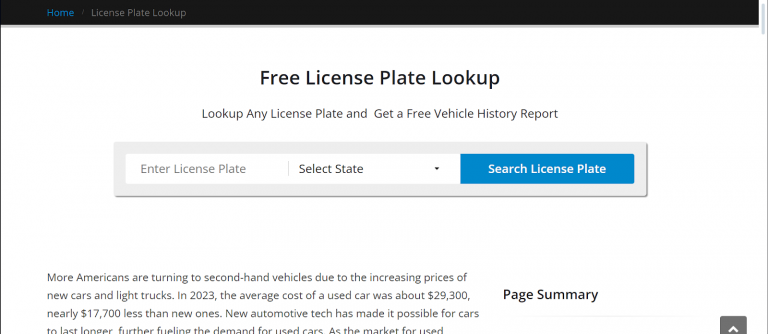 Can You Find Someone's Address by Their License Plate