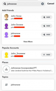 How to Find Someone's Profile on Snapchat