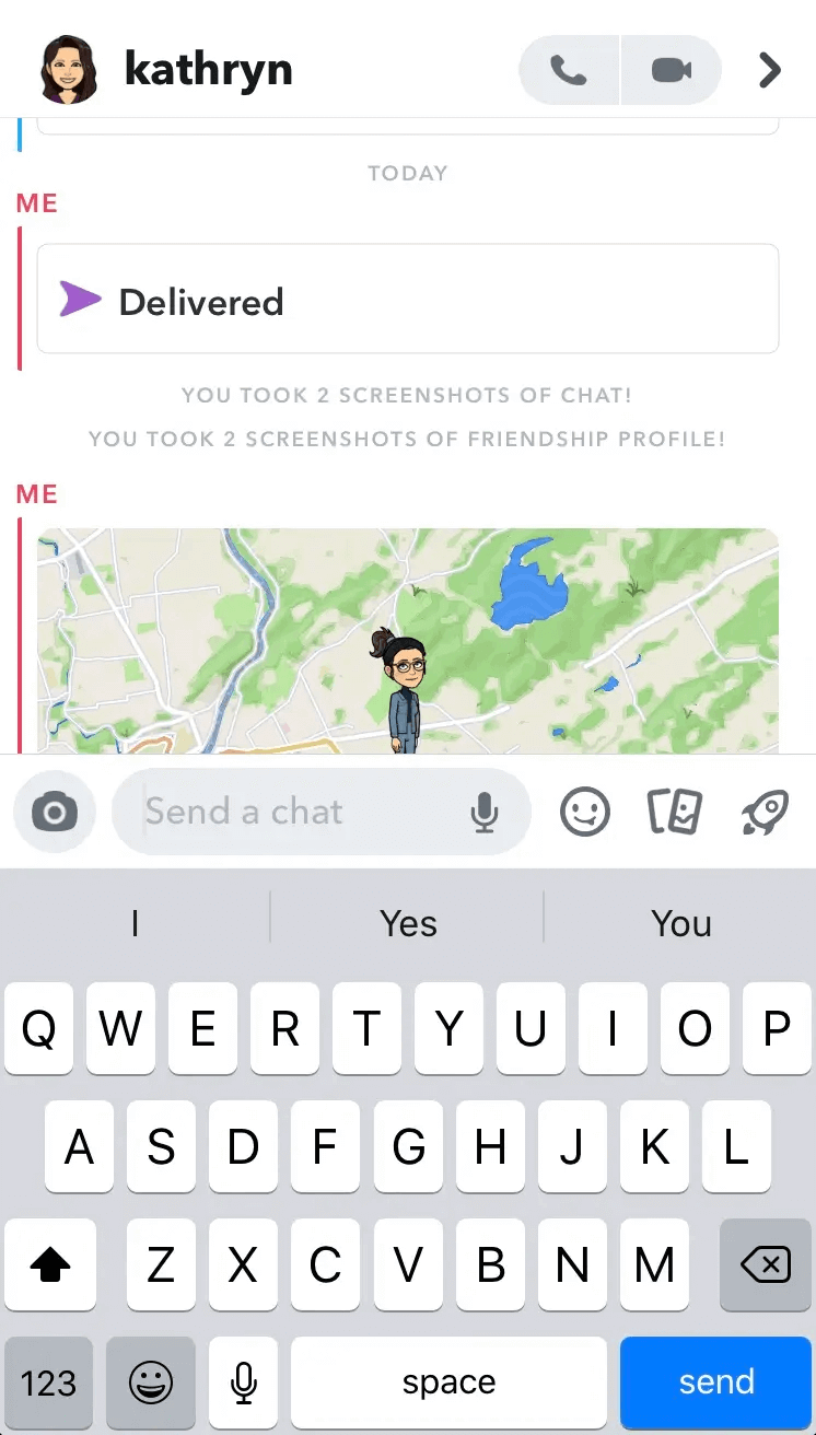 How to Share Live Location on Snapchat